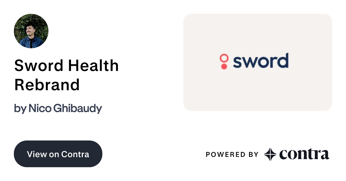 Sword Health Rebrand by Nico Ghibaudy