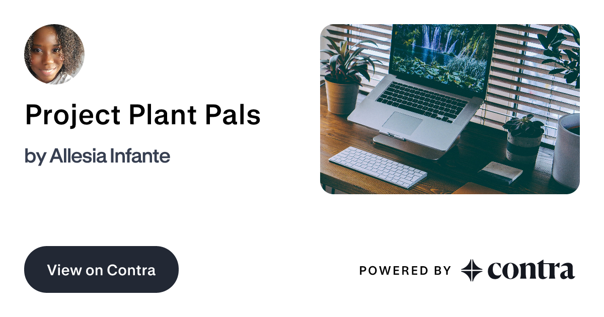 Project Plant Pals by Allesia Infante