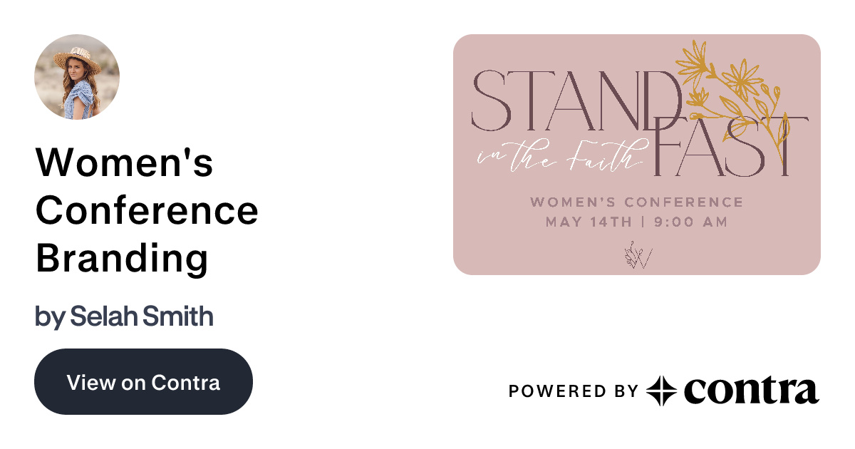 Women's Conference Branding by Selah Smith