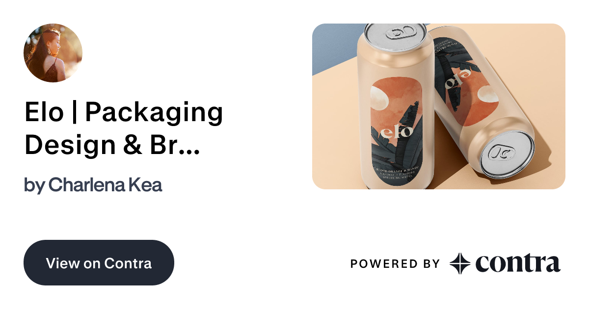 Elo | Packaging Design & Brand Identity by Charlena Kea