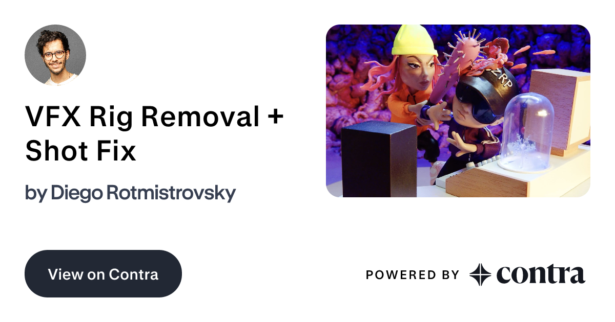 VFX Rig Removal + Shot Fix by Diego Rotmistrovsky