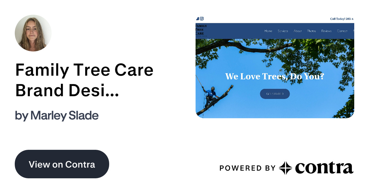 Family Tree Care Brand Design & Implementation by Marley Slade