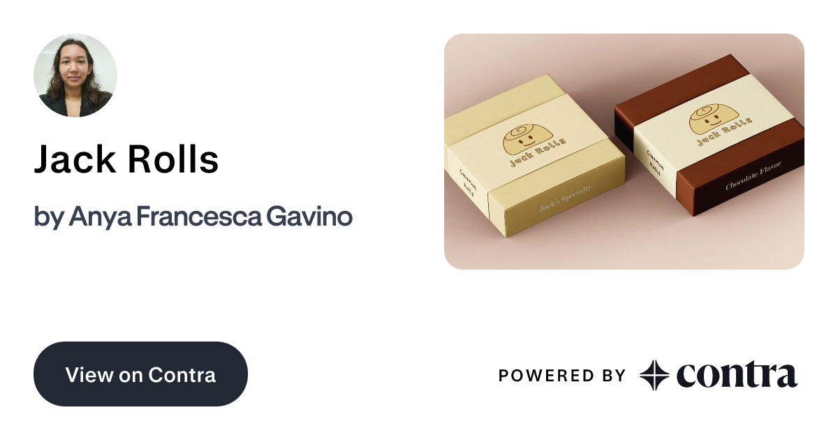 Jack Rolls by Anya Francesca Gavino