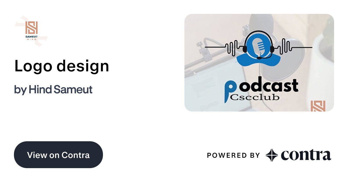 Logo design by Hind Sameut