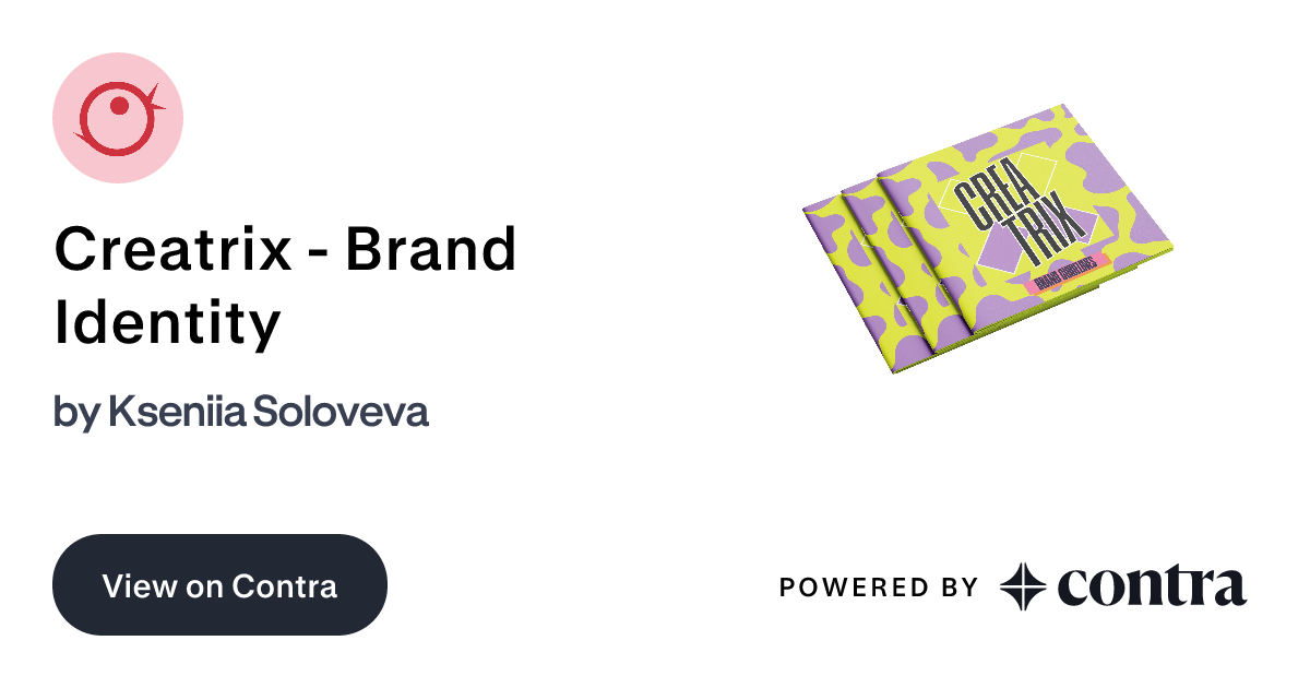 Creatrix - Brand Identity by Kseniia Soloveva