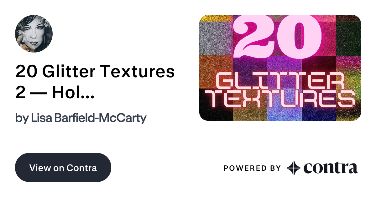 20 Glitter Textures 2 — Holistic Fox Studio by Lisa Barfield-McCarty