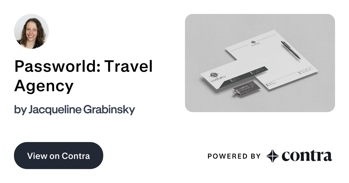 Passworld: Travel Agency by Jacqueline Grabinsky