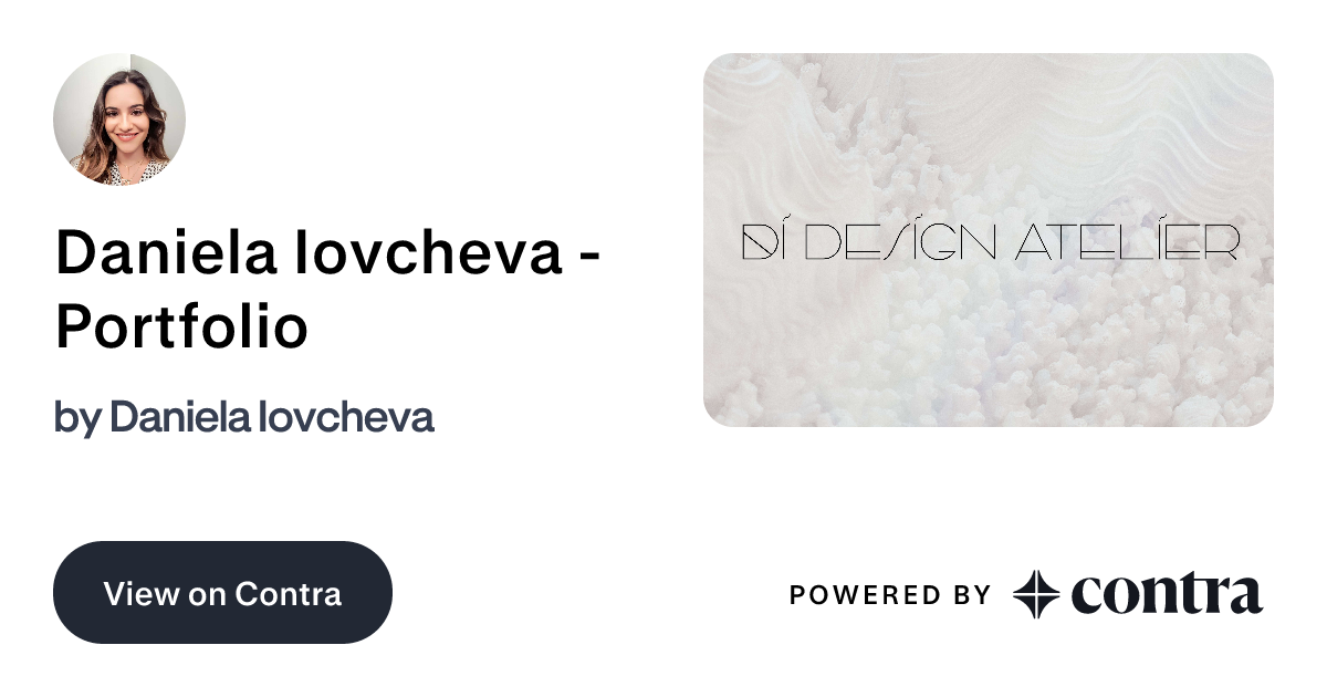 Daniela Iovcheva - Portfolio by Daniela Iovcheva