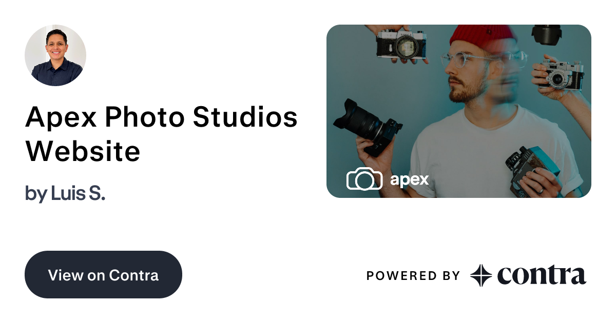Apex Photo Studios Website by Luis S.