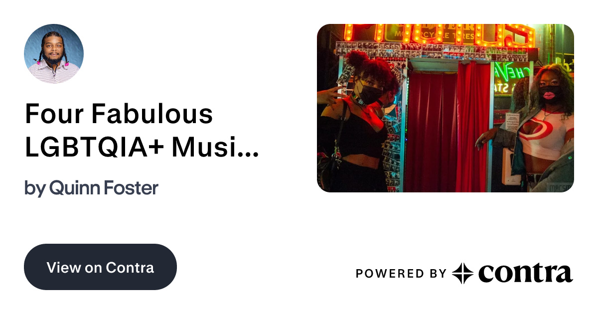 Four Fabulous LGBTQIA+ Music Artists Based in Portland by Quinn Foster