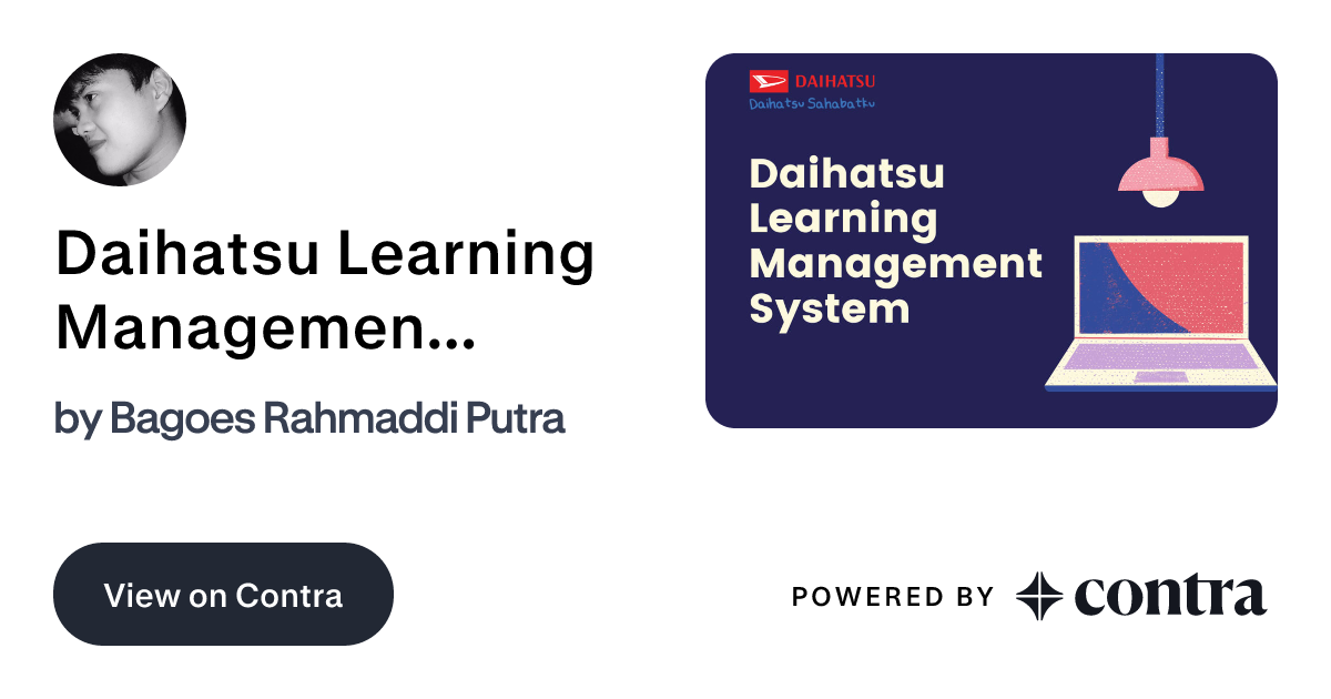 Daihatsu Learning Management System UX Design Project by Bagoes ...