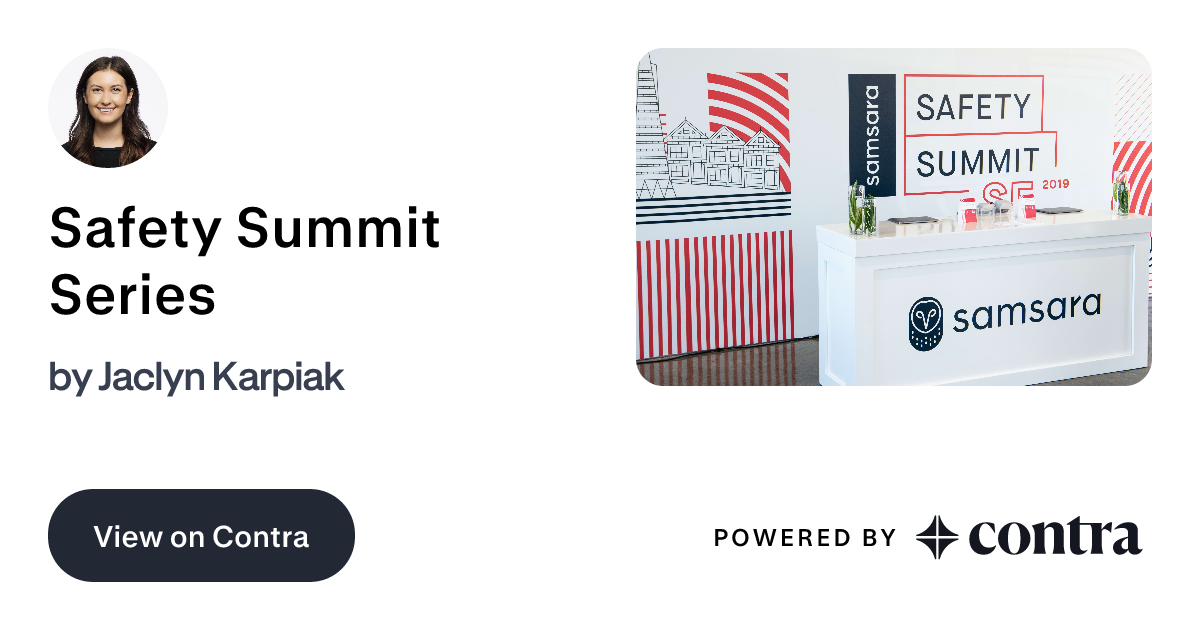 Safety Summit Series by Jaclyn Karpiak