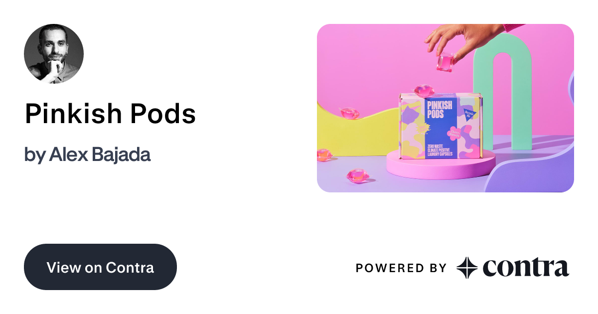 Pinkish Pods by Alex Bajada