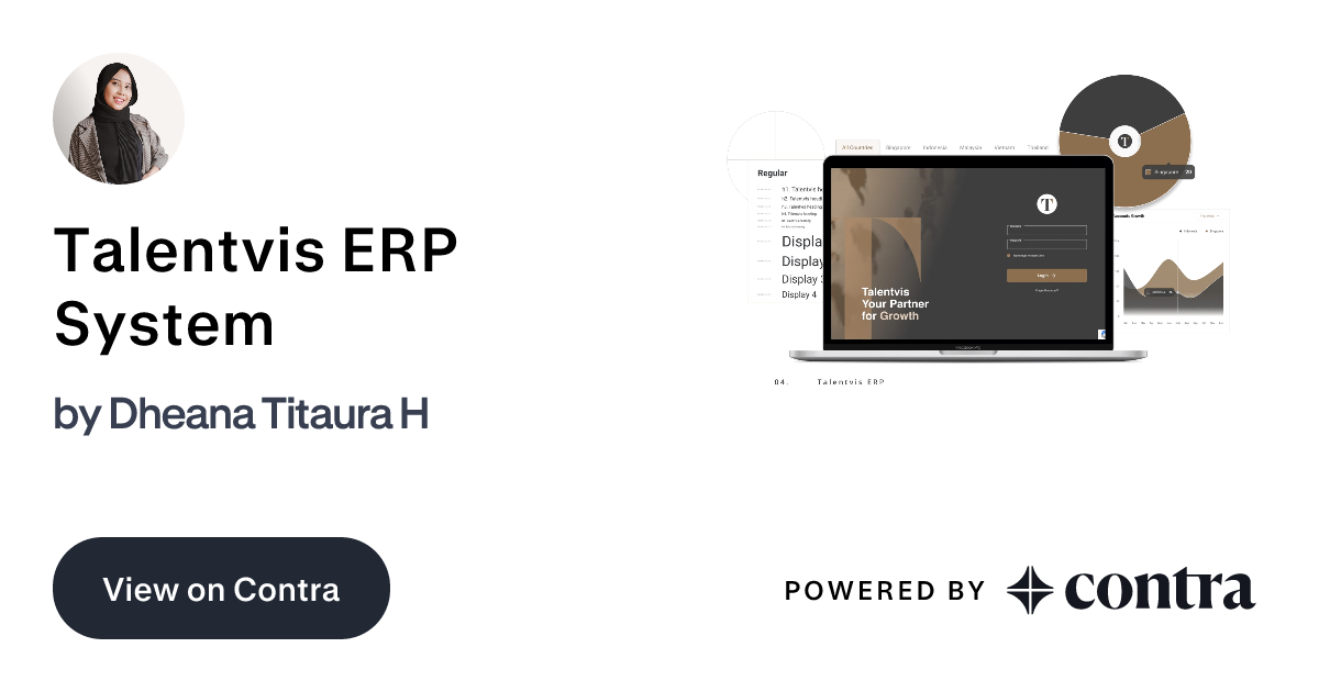 Talentvis ERP System by Dheana Titaura H