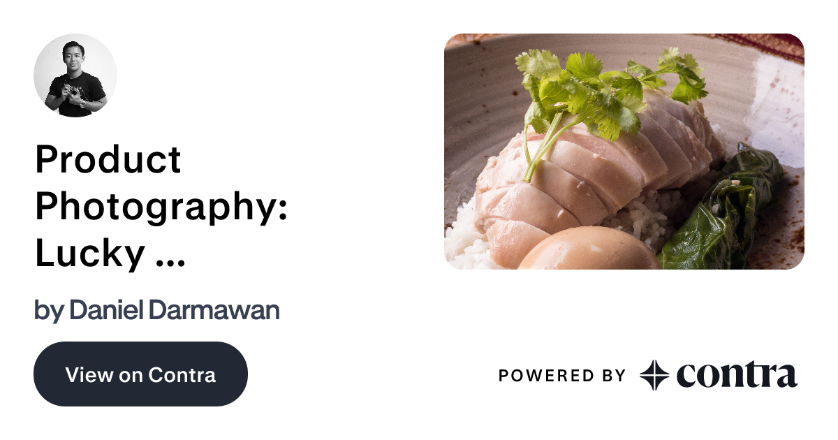 Product Photography: Lucky Cock Chicken Shop by Daniel Darmawan