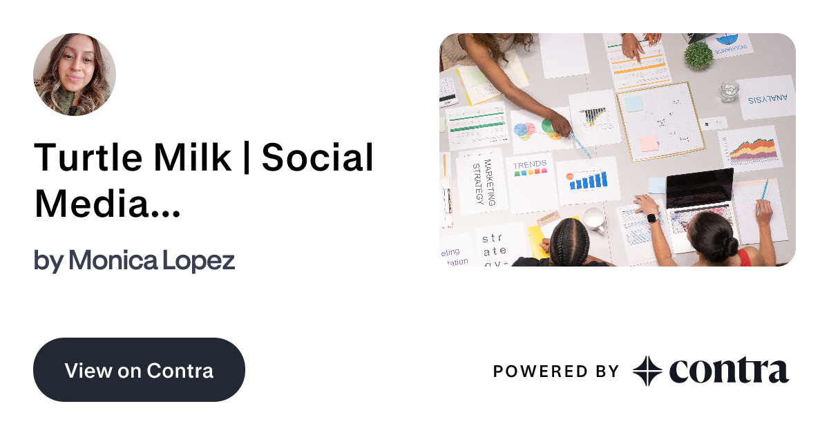 Turtle Milk | Social Media & Branding by Monica Lopez