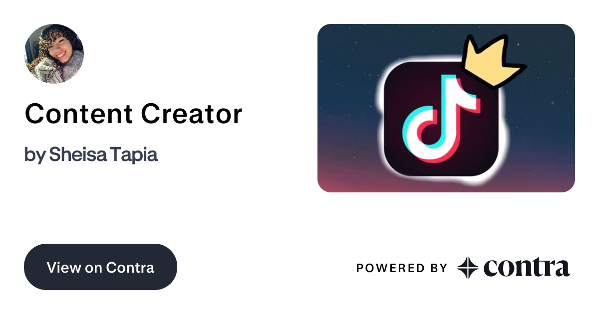 Content Creator by Sheisa Tapia