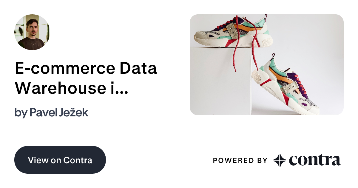 E-commerce Data Warehouse implementation by Pavel Ježek