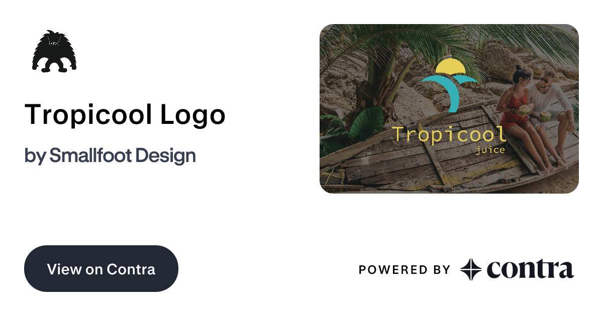 Tropicool Logo by Smallfoot Design
