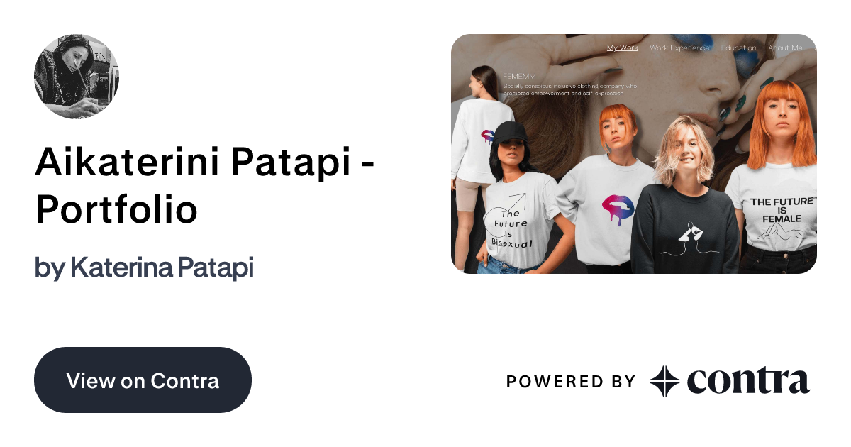 Aikaterini Patapi - Portfolio by Katerina Patapi