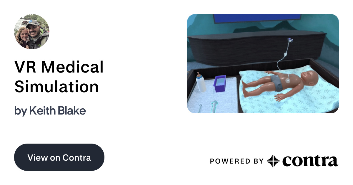 VR Medical Simulation by Keith Blake