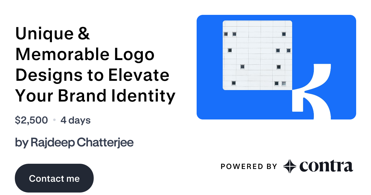 Unique & Memorable Logo Designs to Elevate Your Brand Identity by ...