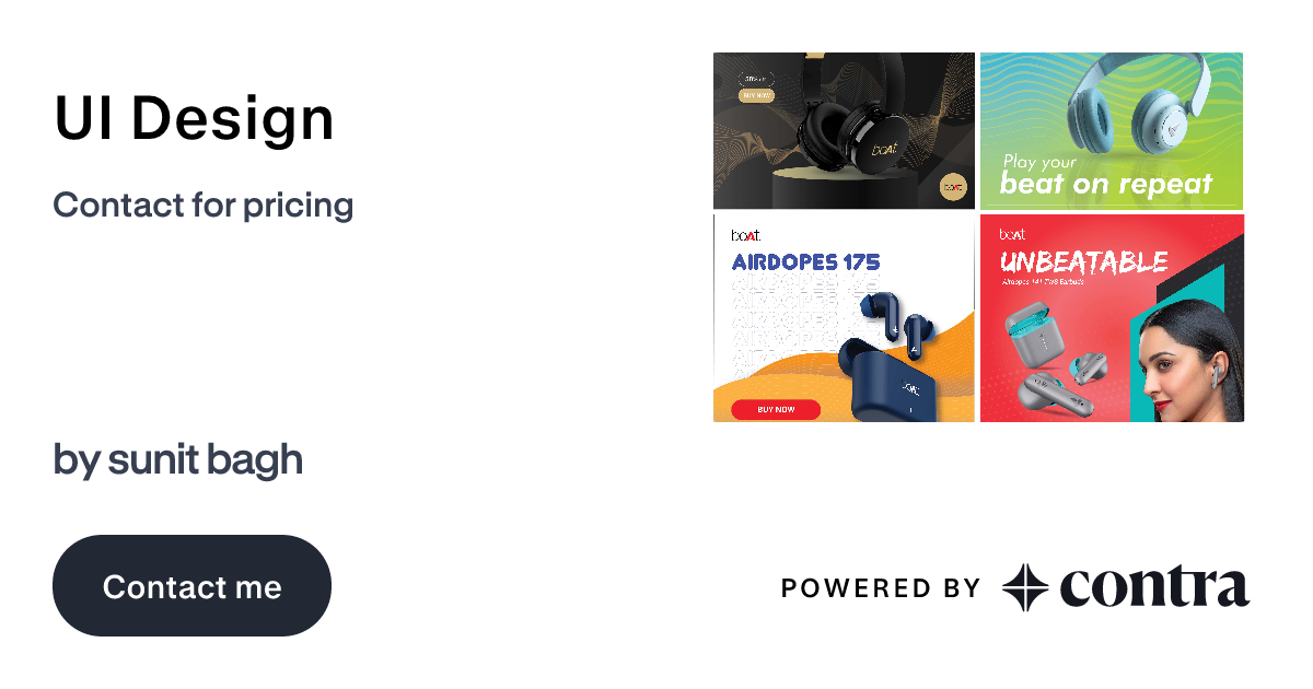 UI Design by sunit bagh