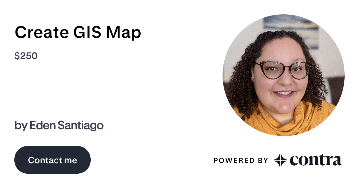 Create GIS Map by Eden Santiago