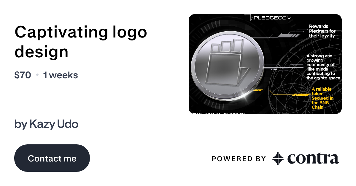 Captivating logo design by Kazy Udo