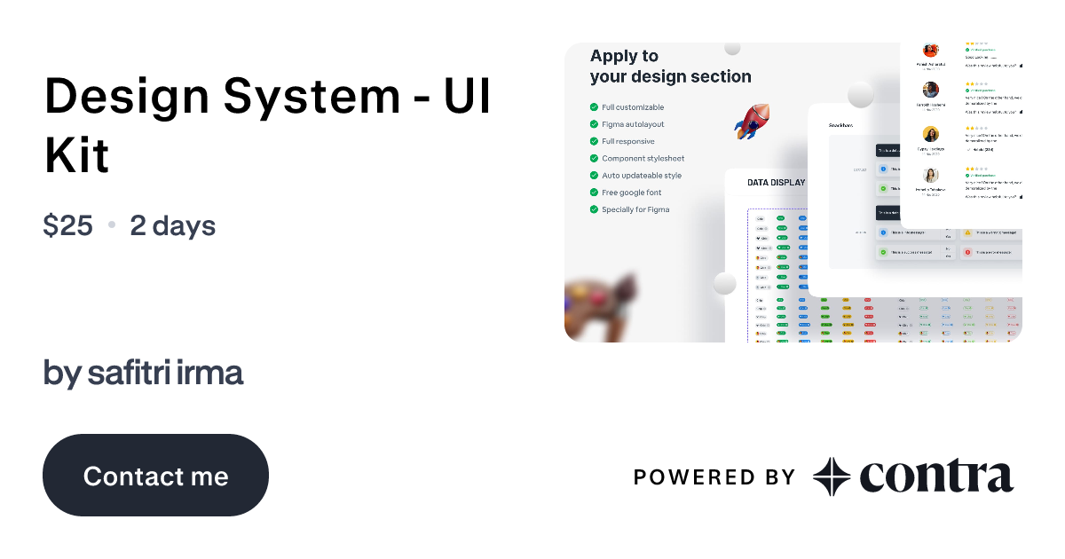 Design System - UI Kit by safitri irma