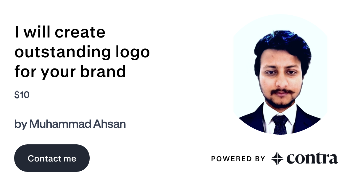 I will create outstanding logo for your brand by Muhammad Ahsan