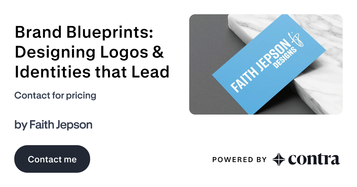 Brand Blueprints: Designing Logos & Identities that Lead by Faith Jepson