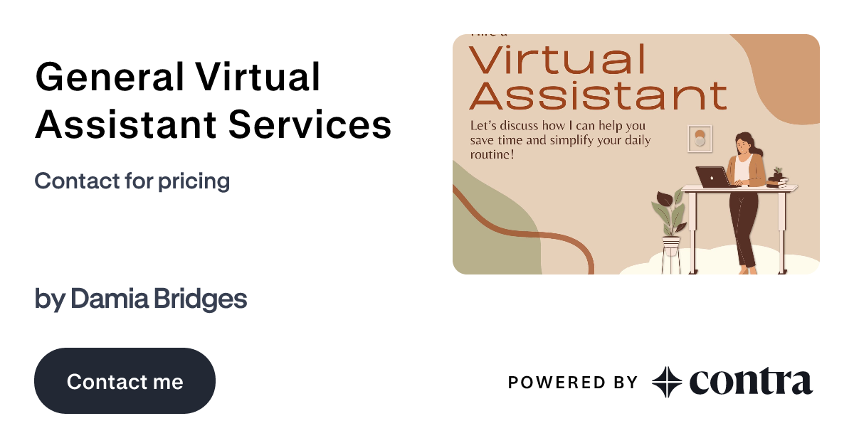 General Virtual Assistant Services by Damia Bridges