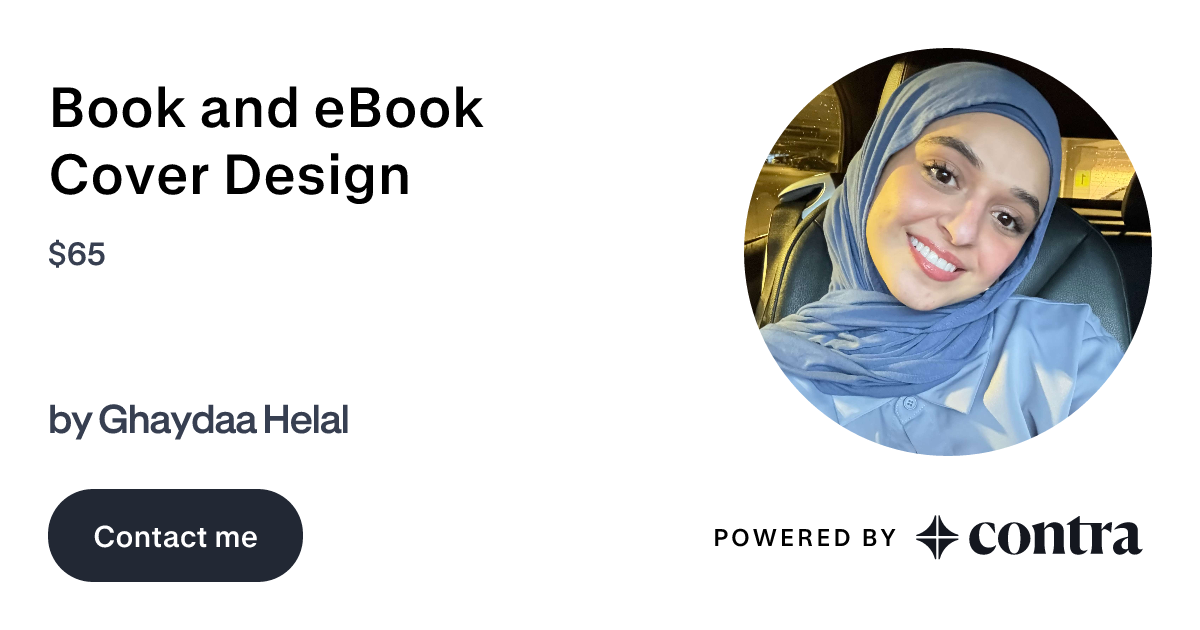 Book and eBook Cover Design by Ghaydaa Helal