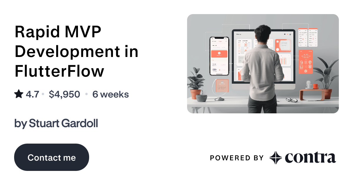 Rapid MVP Development in FlutterFlow by Stuart Gardoll