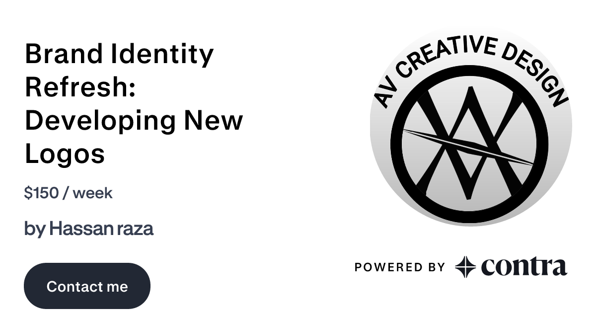 Brand Identity Refresh: Developing New Logos by Hassan raza