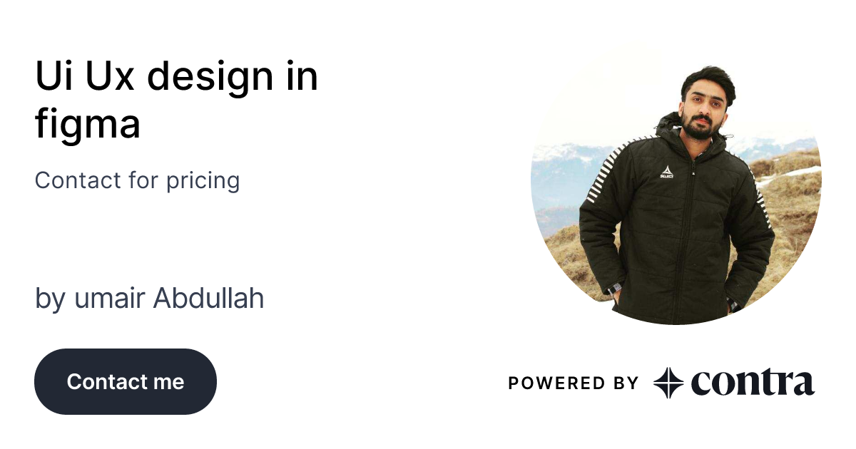 Ui Ux Design In Figma By Umair Abdullah