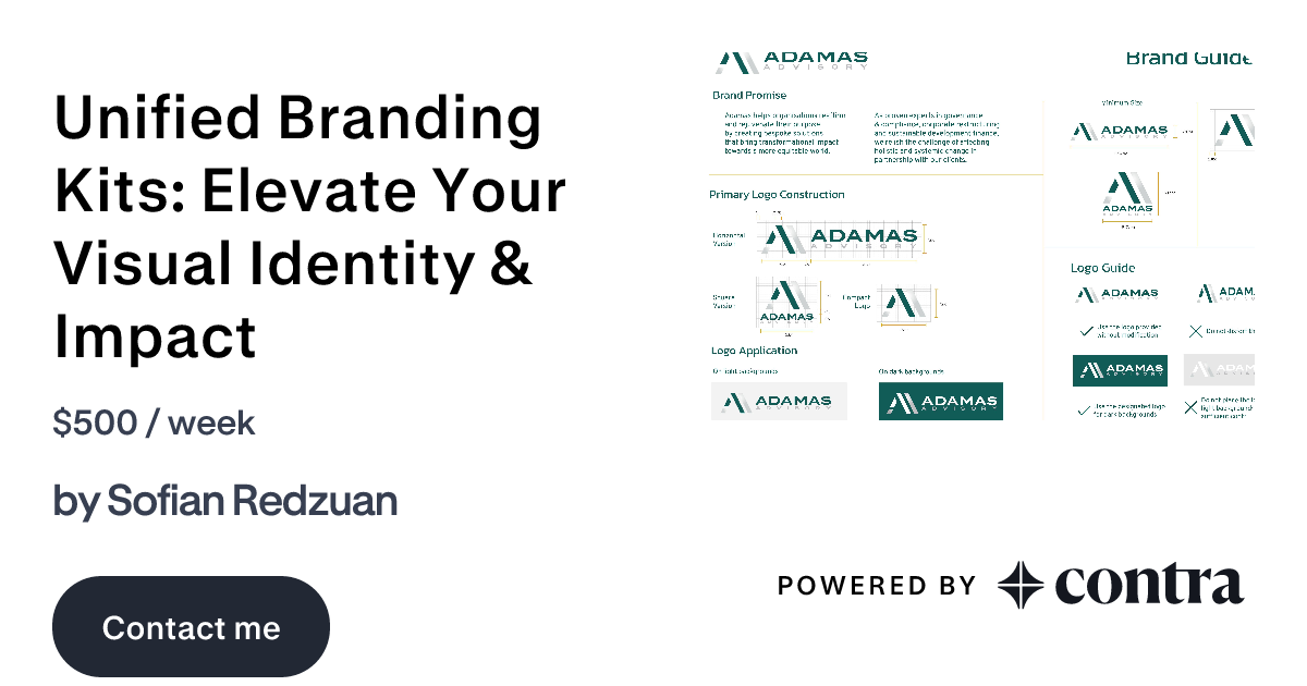 Unified Branding Kits: Elevate Your Visual Identity & Impact by Sofian ...