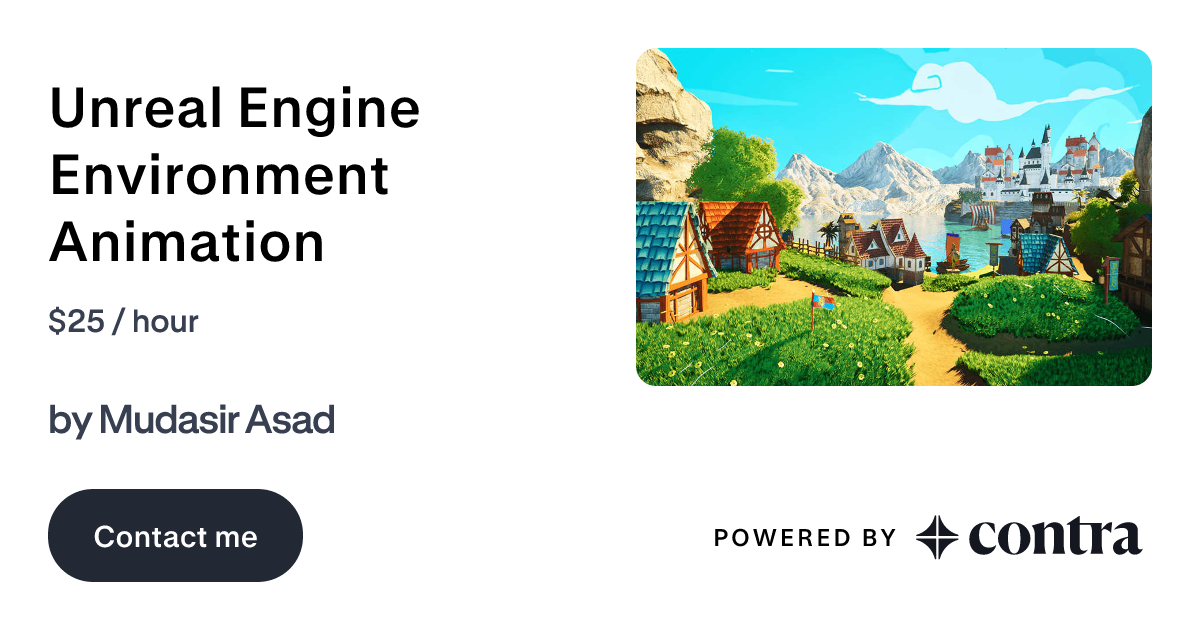 Unreal Engine Environment Animation by Mudasir Asad