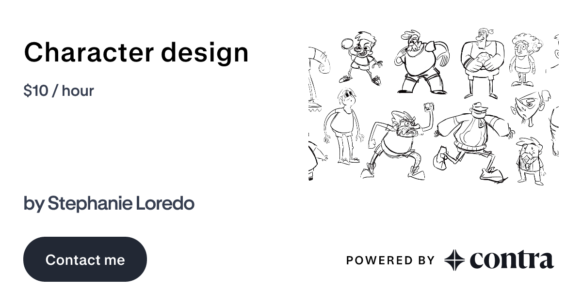 Character design by Stephanie Loredo