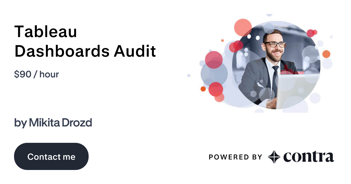 Tableau Dashboards Audit by Mikita Drozd
