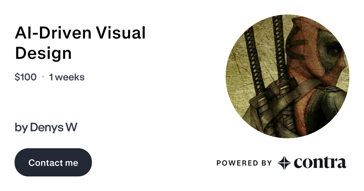 AI-Driven Visual Design by Denys W