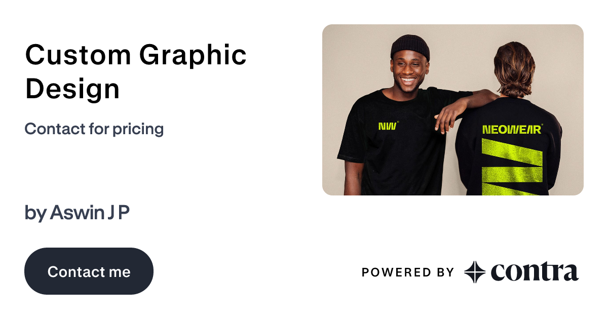 Custom Graphic Design by Aswin J P