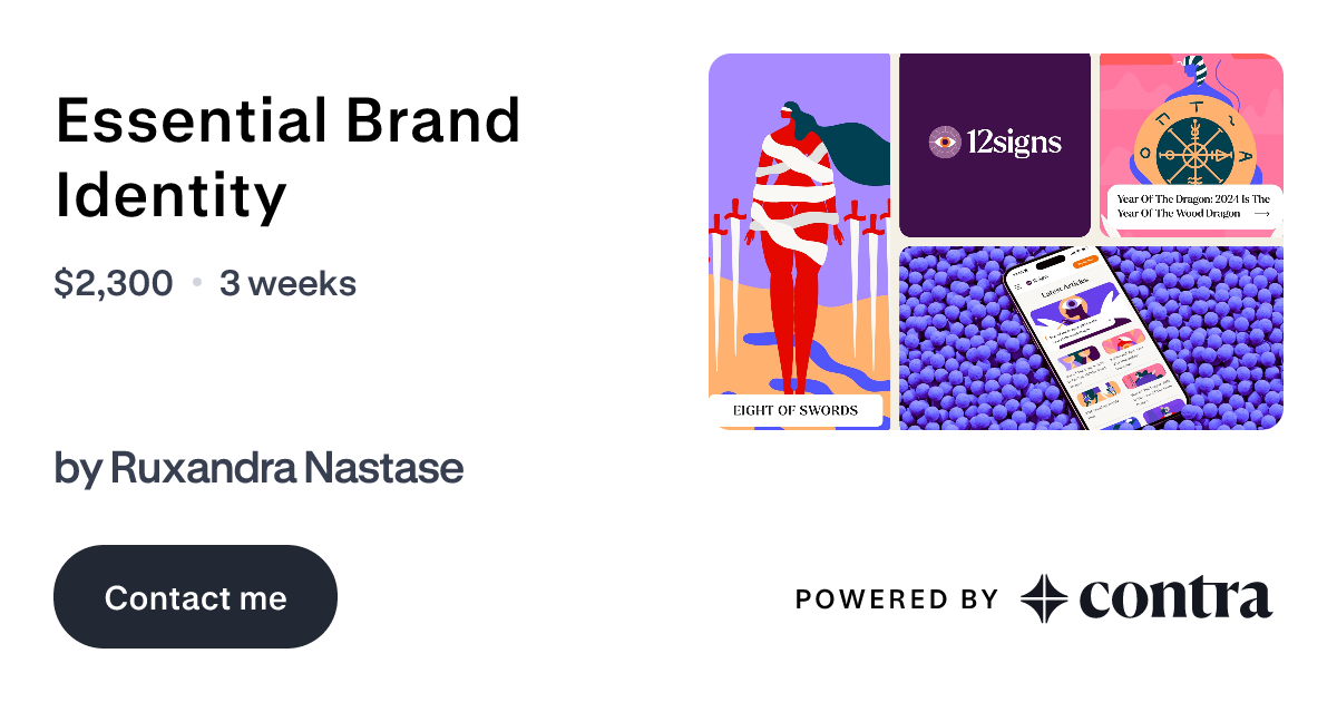 Essential Brand Identity by Ruxandra Nastase