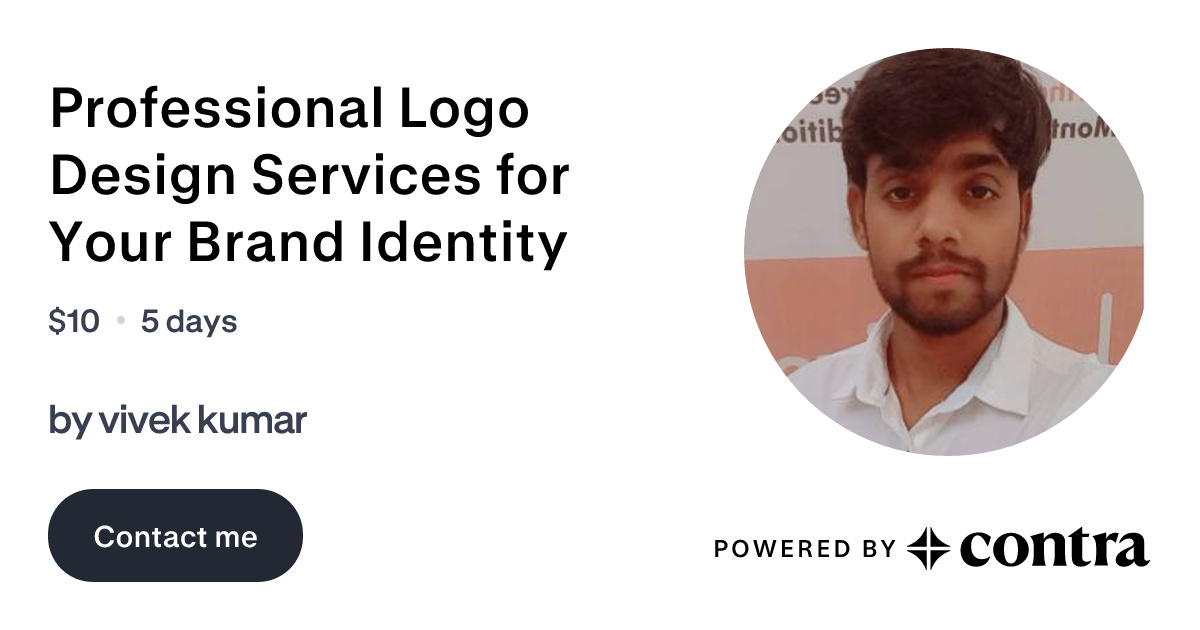 Professional Logo Design Services for Your Brand Identity by vivek kumar