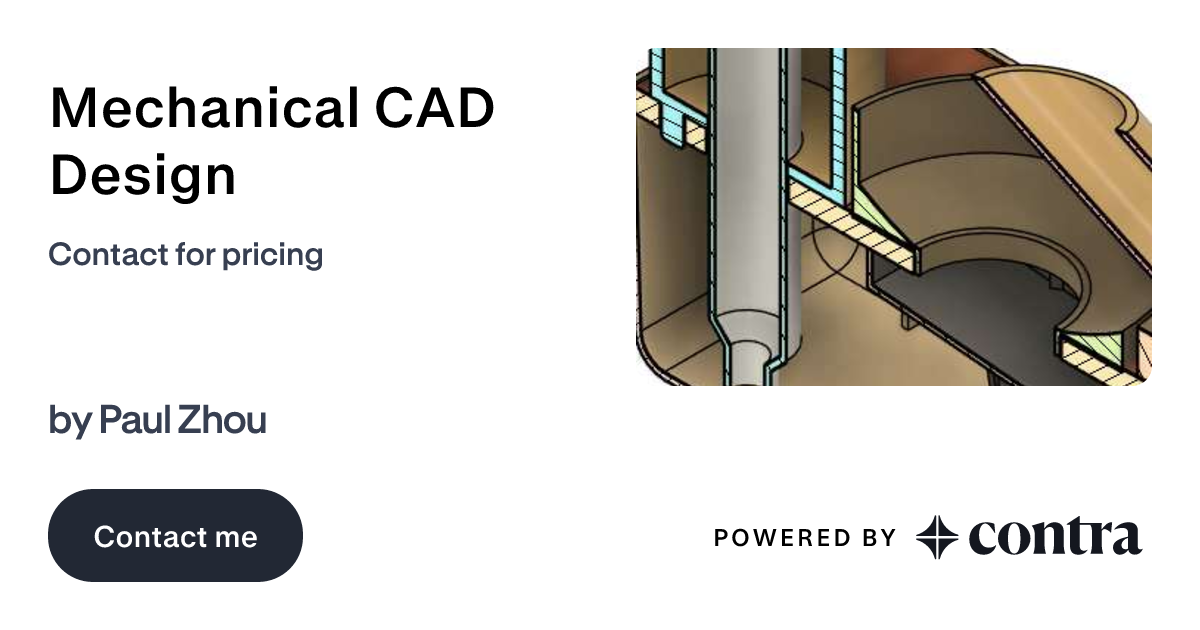 Mechanical CAD Design by Paul Zhou