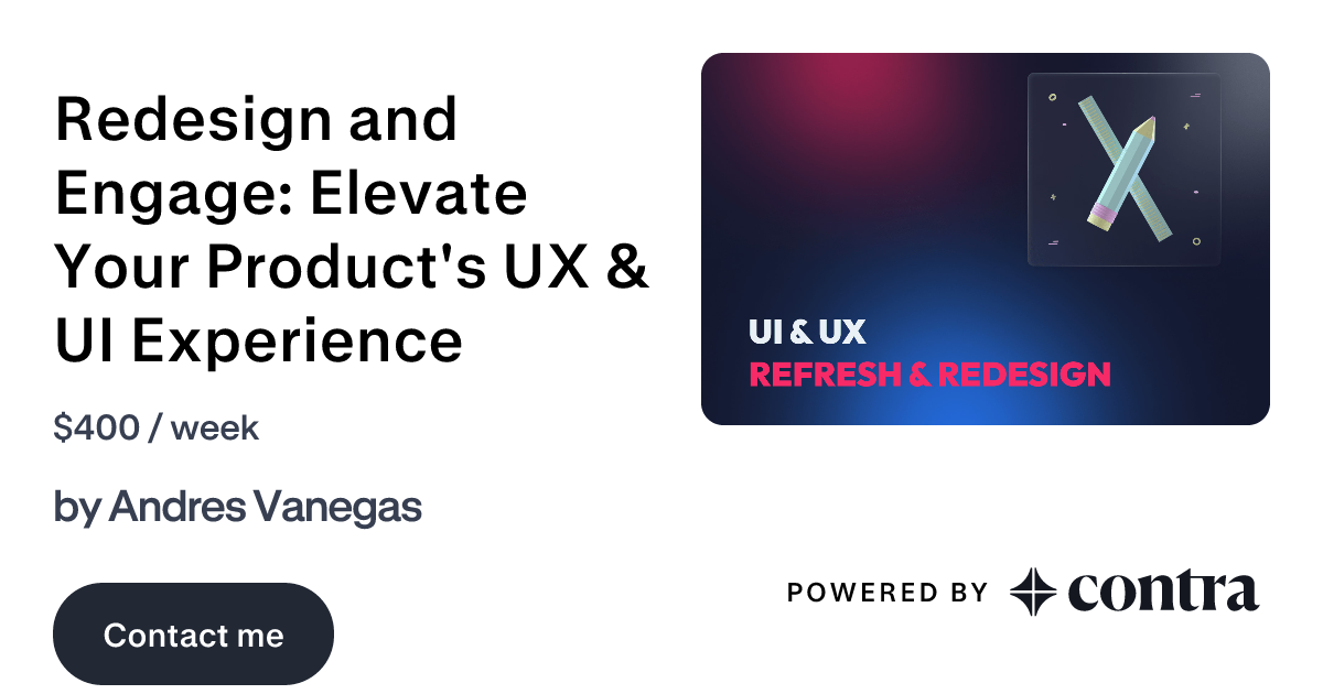 Redesign and Engage: Elevate Your Product's UX & UI Experience by ...