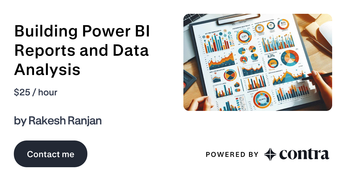 Building Power BI Reports and Data Analysis by Rakesh Ranjan