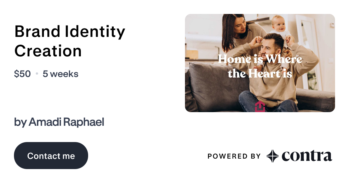 Brand Identity Creation by Amadi Raphael