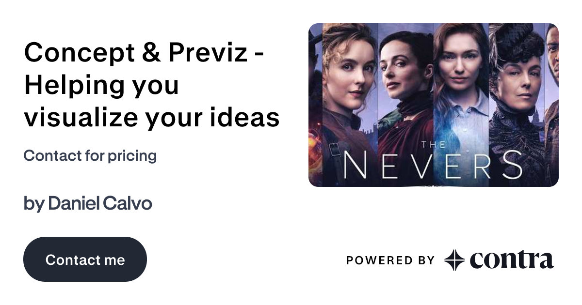 Concept & Previz - Helping you visualize your ideas by Daniel Calvo